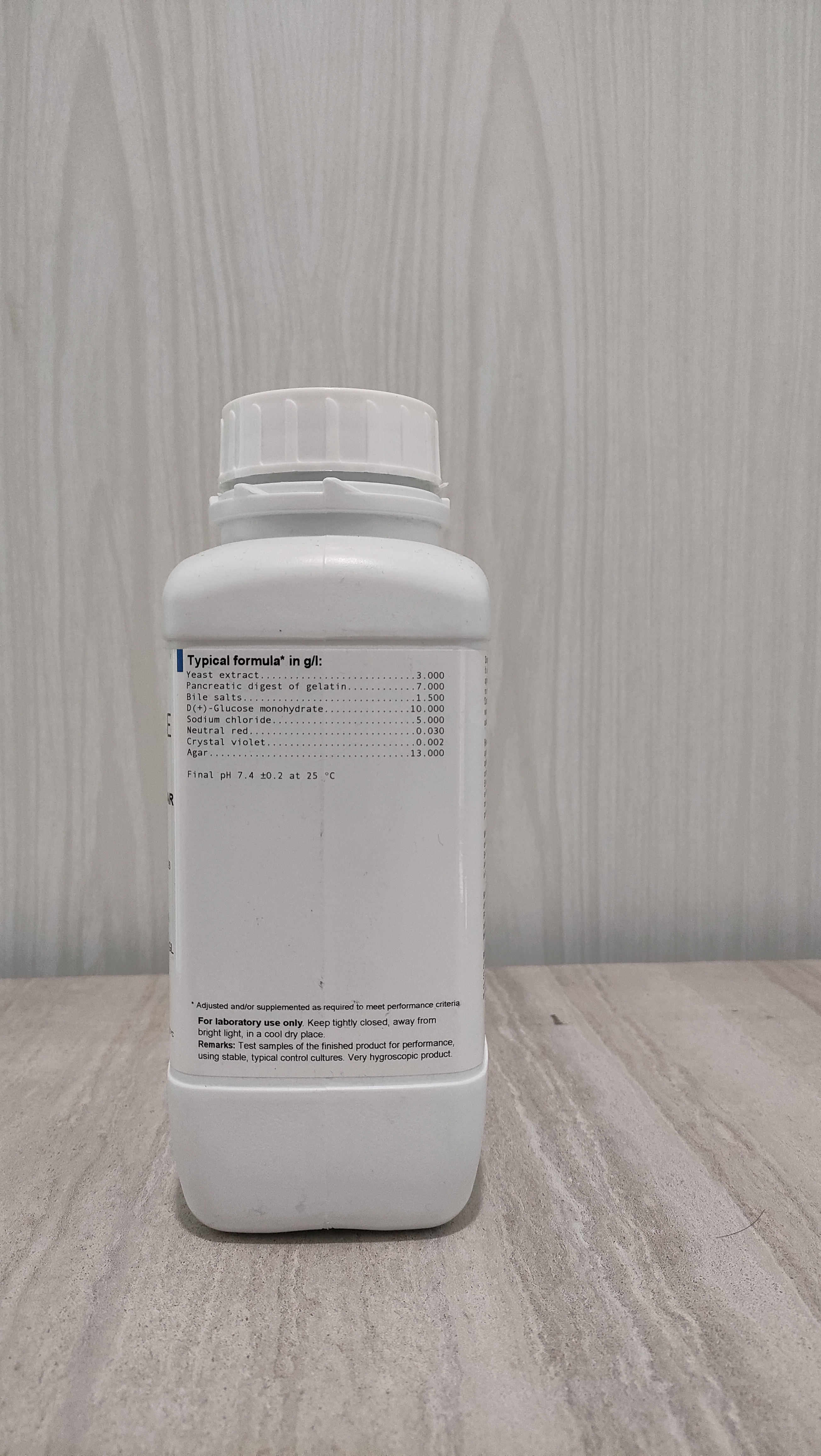 ABE - VIOLET RED BILE DEXTROSE AGAR - VRBD - Products :: Sapharma