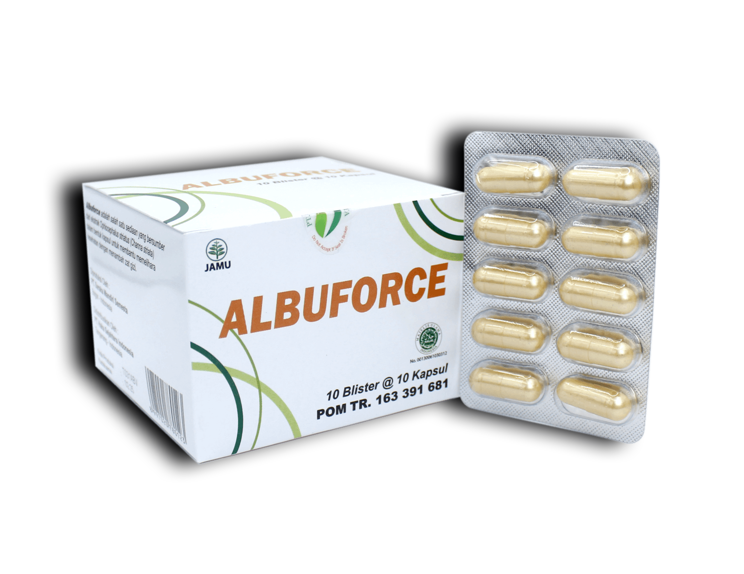 Albuforce Capsules 500 mg - Products :: Sapharma